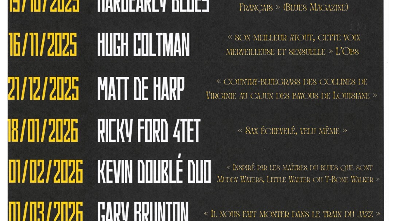 L’association Jazz & Blues présente : GARY BRUNTON en concert